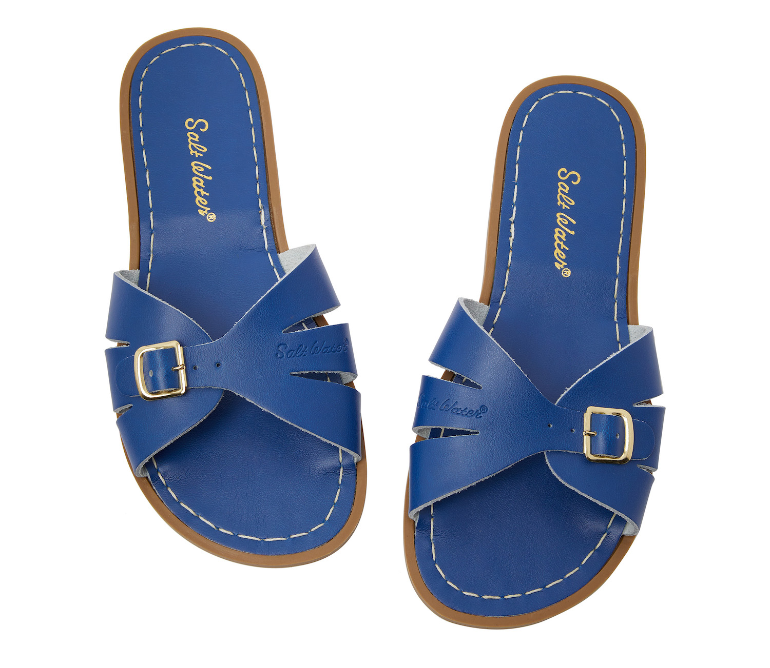 Salt-Water classic slides - cobalt (maat 36-42)