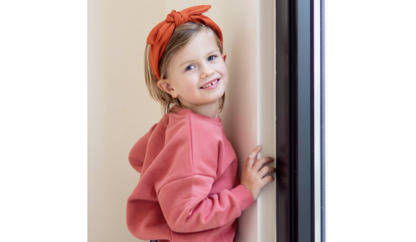 Elle and Rapha sweater - Sweet raspberry mini (1/2 - 7...