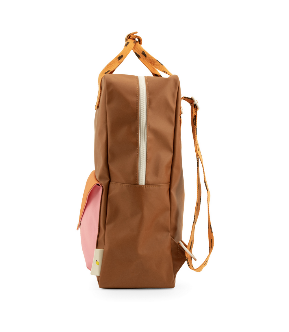 Sticky lemon rugzak large - Sprinkles envelope brown